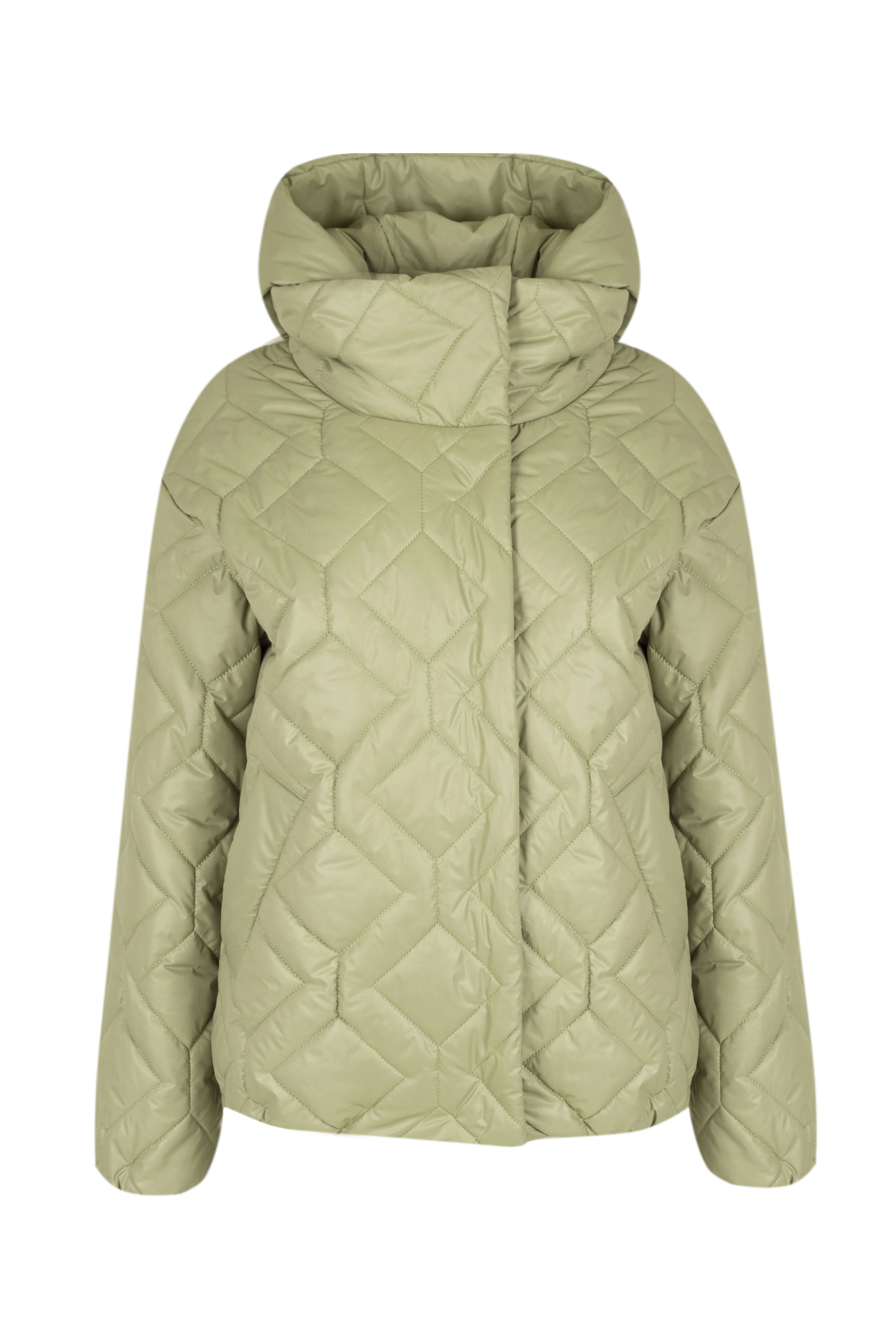 Куртка женская плащевая утепленная 4-12867-2 купить в интернет-магазине Elema